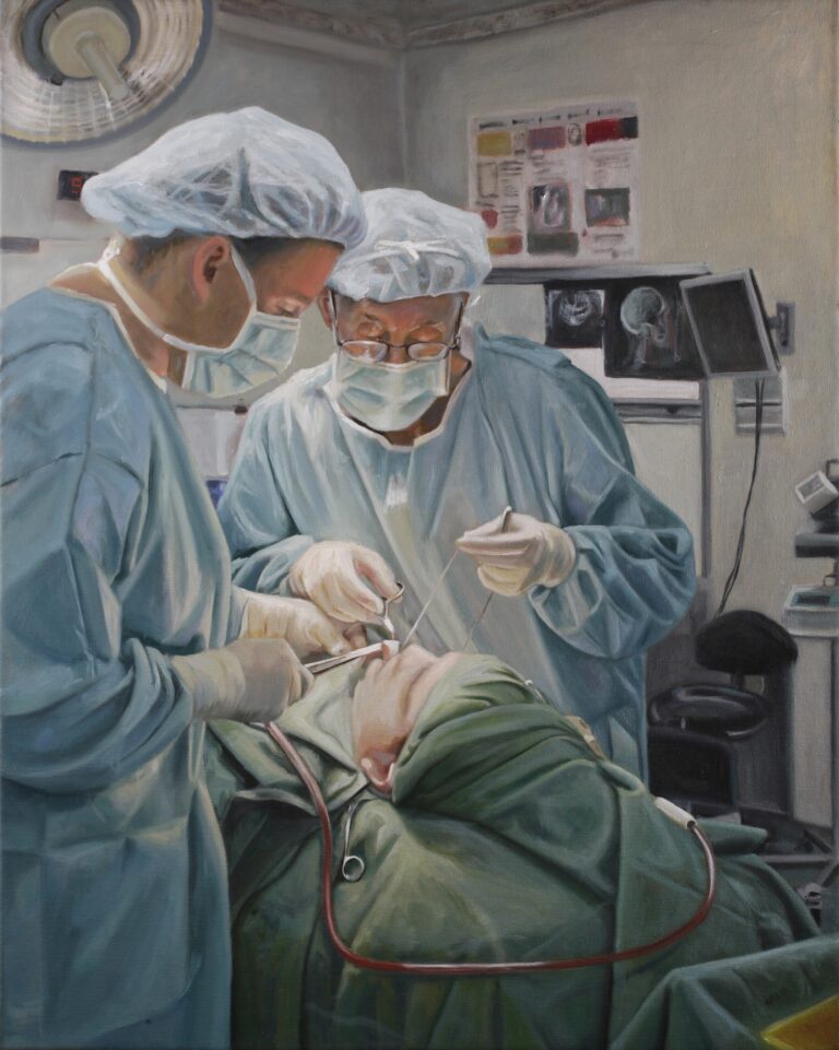 The Remedy - Portrait of Basil Hetzel AC - Avril Thomas Artist